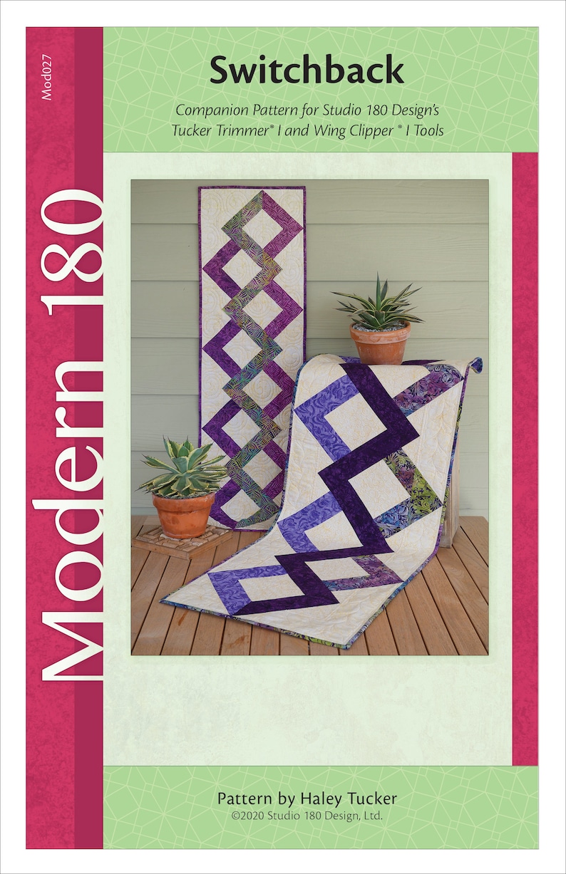 SWITCHBACK Quilt Pattern Haley Tucker Studio 180 Design | Etsy
