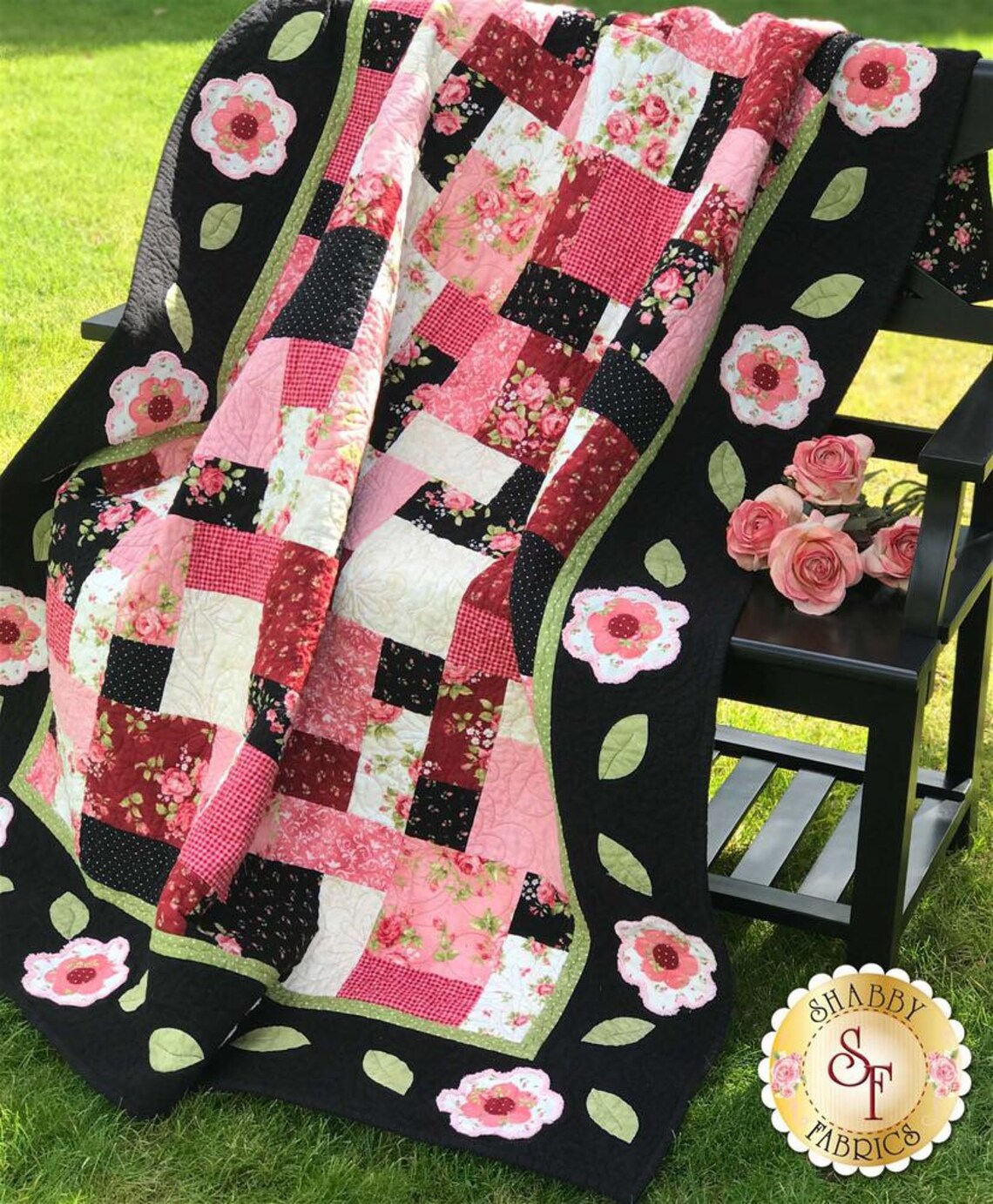 PATCHWORK GARDEN Quilt Pattern Jennifer Bosworth Shabby - Etsy