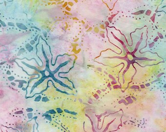 Pastel Batik Fabric | Etsy