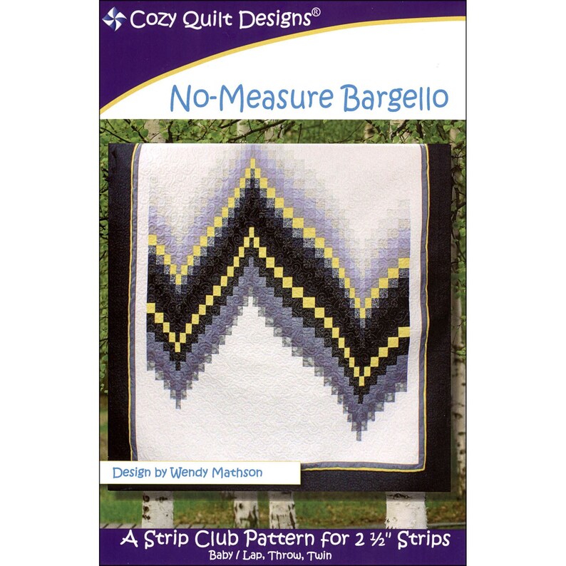 NO-MEASURE BARGELLO Quilt Pattern Wendy Mathson Cozy Quilt - Etsy