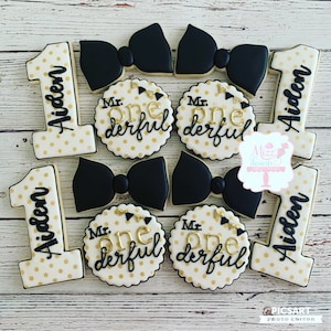 Mr Onederful Sugar Cookies - Etsy