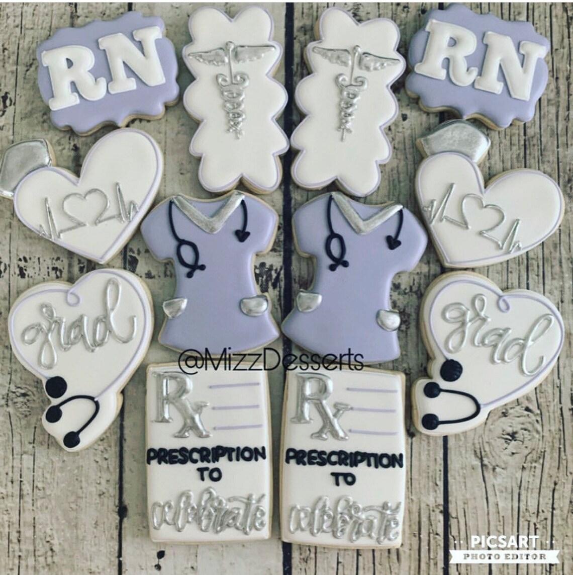 Nurse Graduation Cookies - Etsy