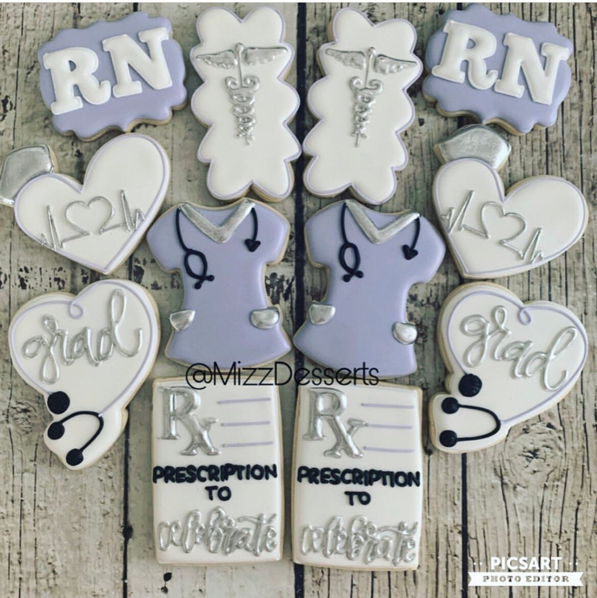 Nurse Graduation Cookies - Etsy