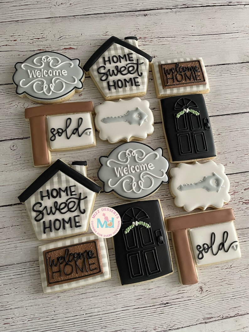 Home Sweet Home Cookies House Warming - Etsy