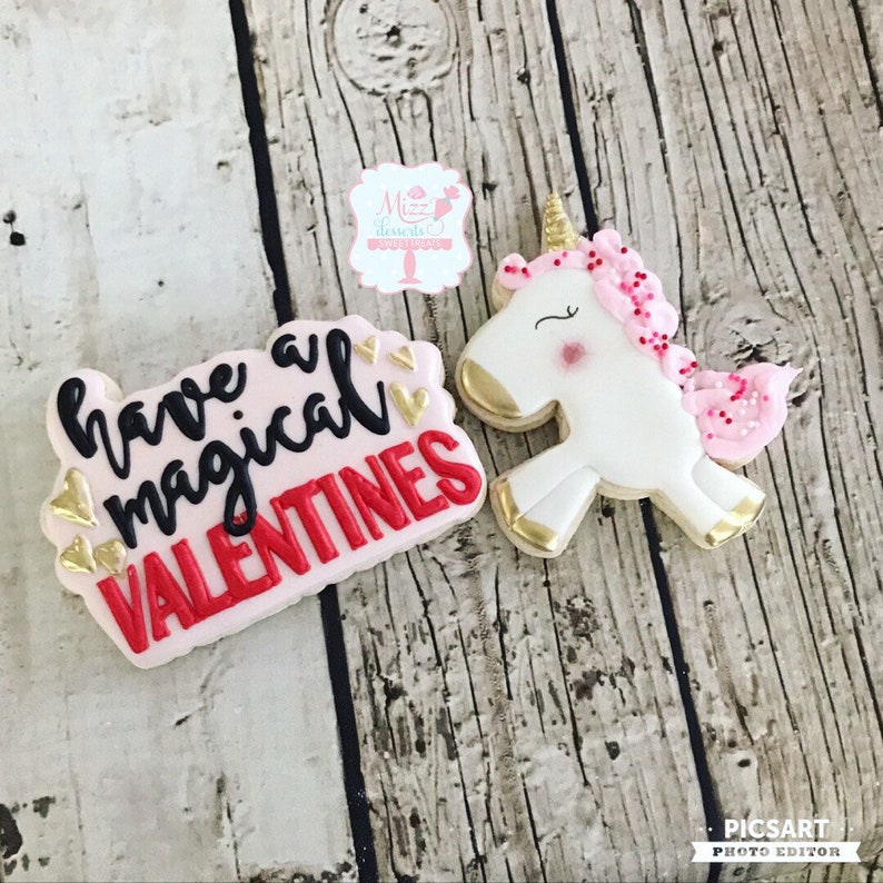 Have a Magical Valentines Cookies - Etsy