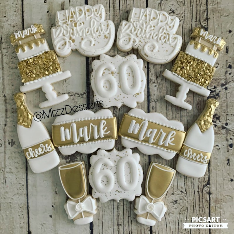 Birthday Cookie - Etsy