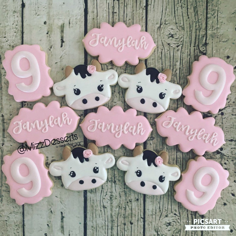 Cow Cookies - Etsy