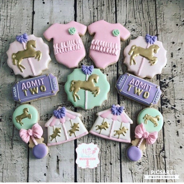 Carousel Cookies - Etsy