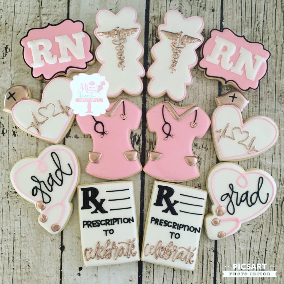 Nurse Graduation Cookies - Etsy