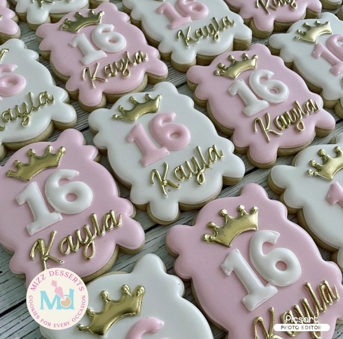 Sweet 16 Sugar Cookies - Etsy