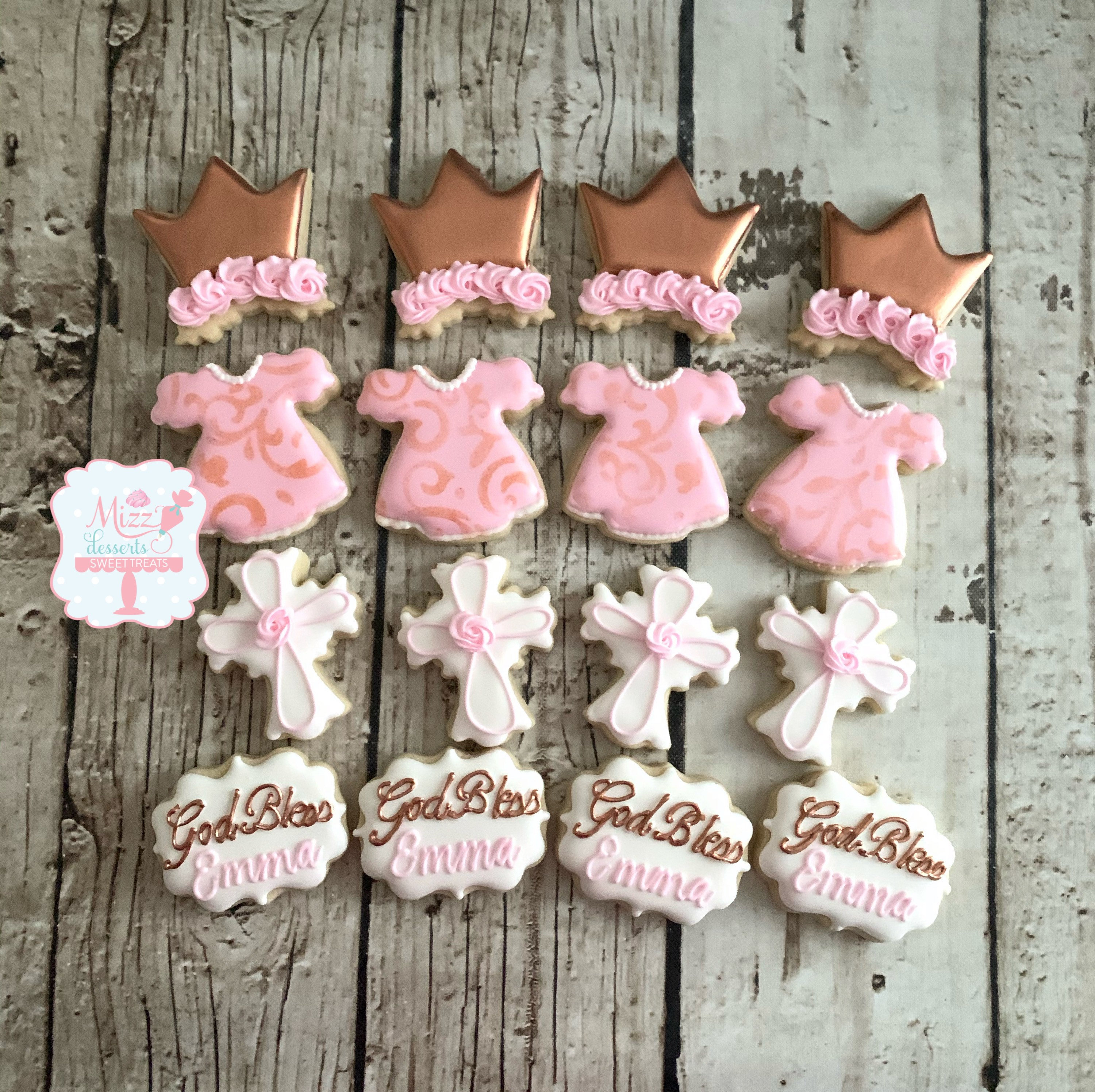 Mini Communion Baptism Christening Dedication Cookie Favor | Etsy