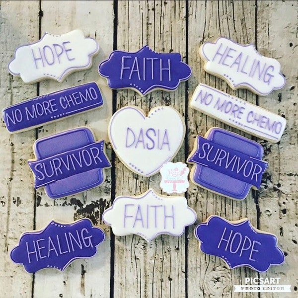 Cancer Cookies - Etsy