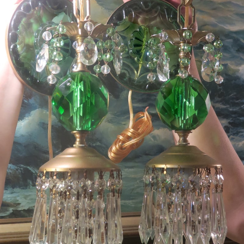 Wall Sconce Prisms Pair - Etsy