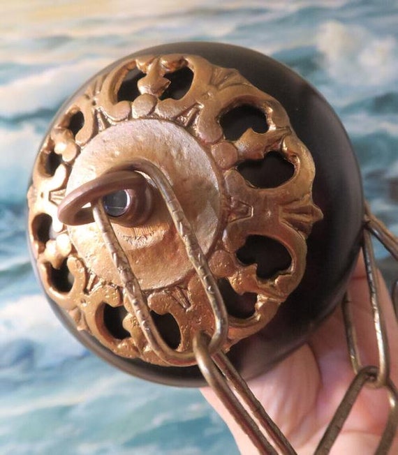 5" Empire Vintage Metal Ceiling Cap Canopy Lamp Chand… - Gem