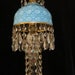 Vintage Aqua Blue Whimsical Nautical Pressed Glass Crystal Brass ...