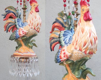 Rooster Chandelier - Etsy