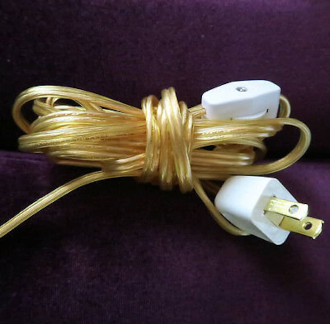 Electrical Part Cord Switch Plug Kit Set for Hanging Swag Plugin Lamp ...