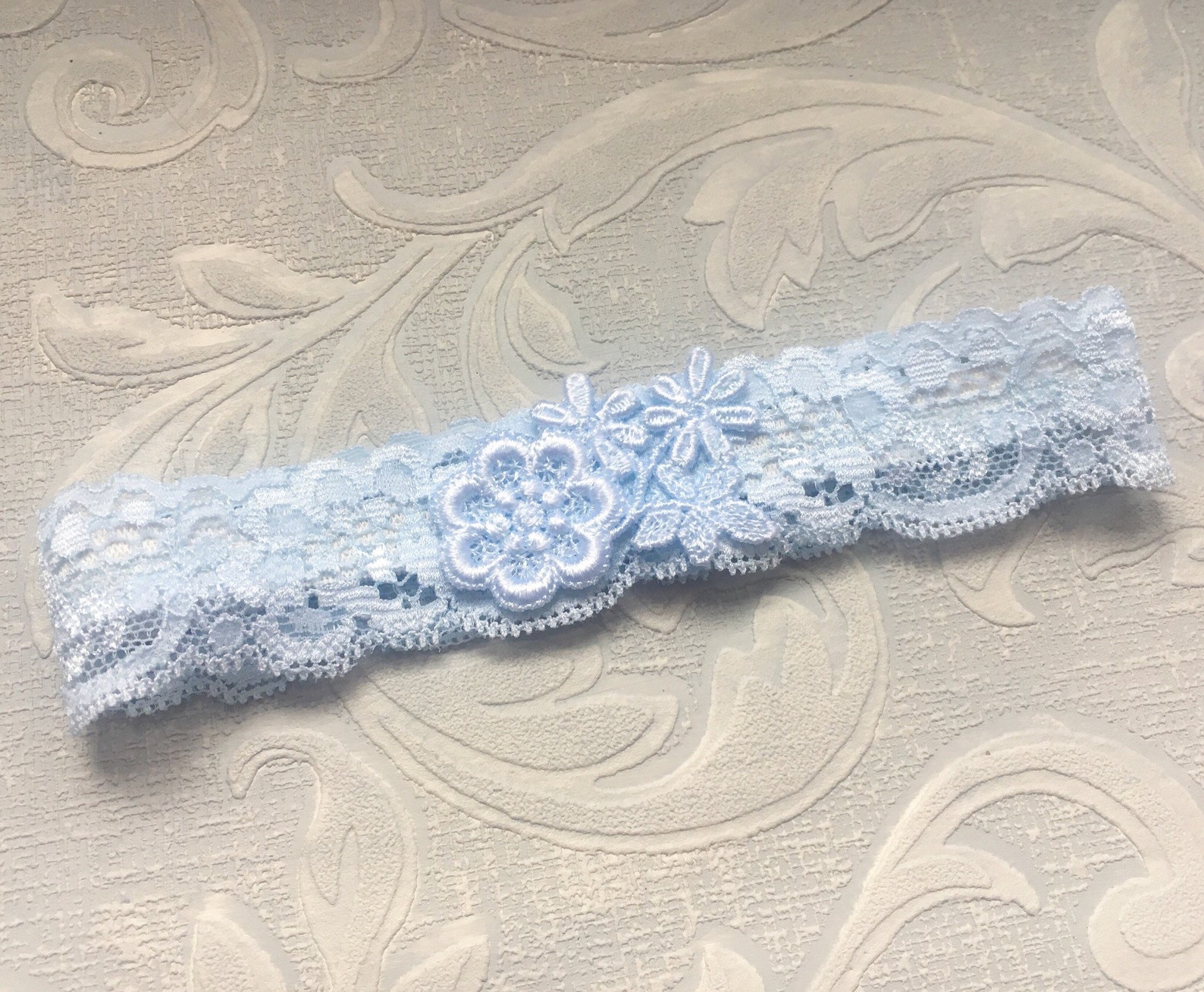 Blue Lace Bridal Garter Blue Garter Bridal Garter Lace - Etsy