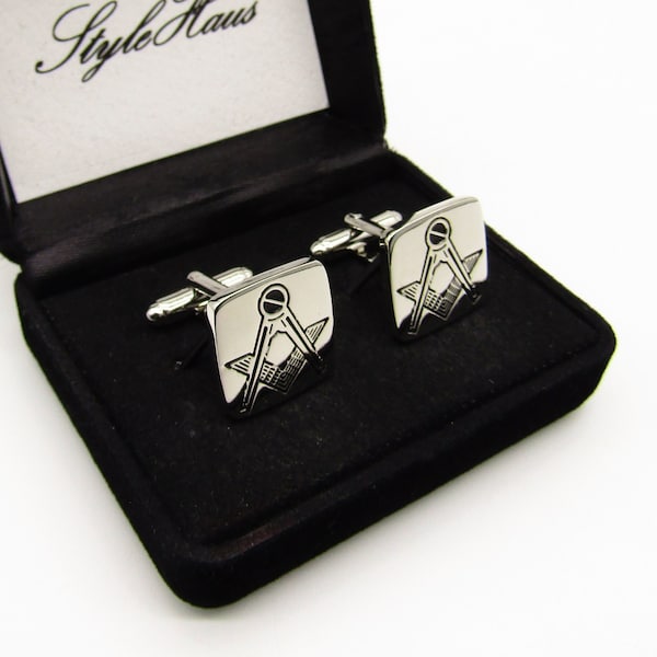 Masonic Cufflinks - Etsy