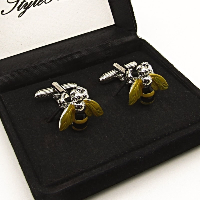 Bee Cufflinks - Etsy Canada
