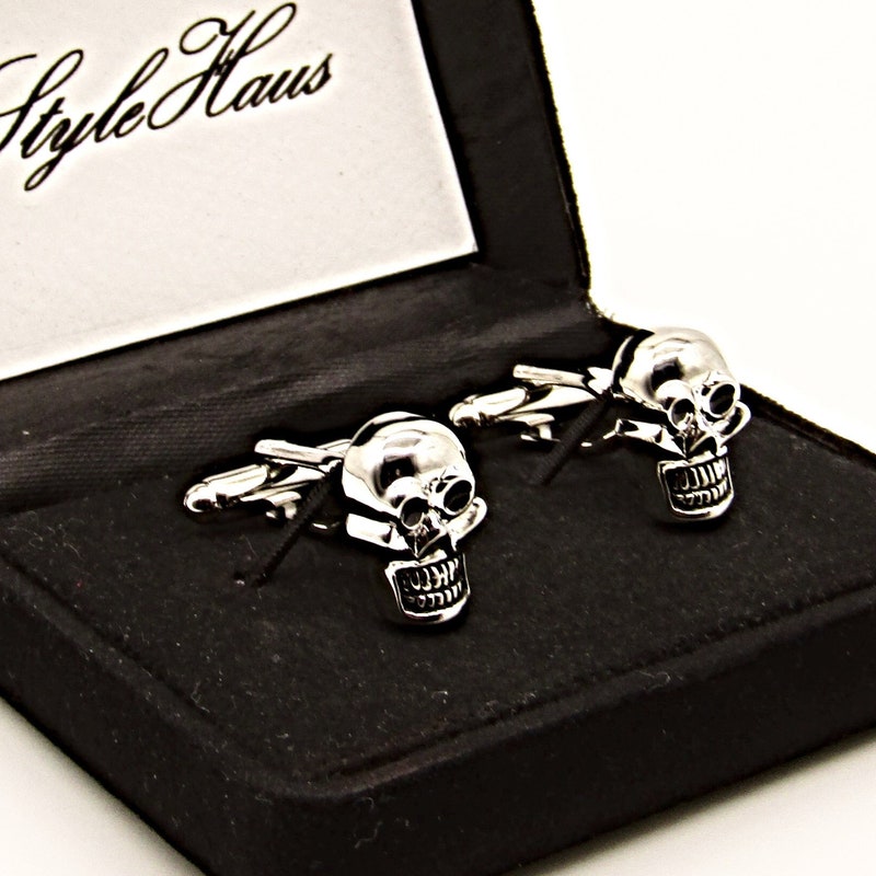 Skull Cufflinks - Etsy