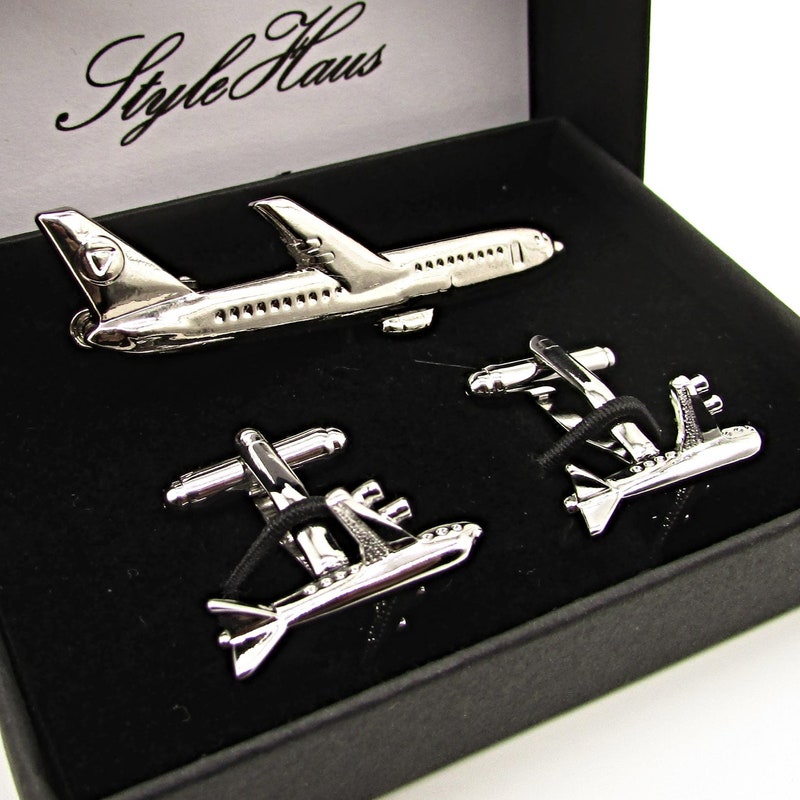 Airplane Cuff Links - Etsy