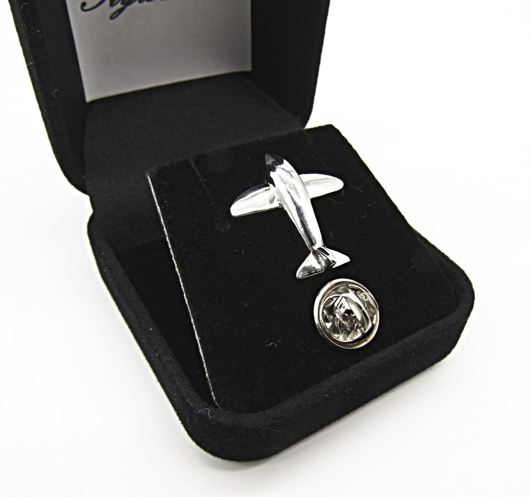 Plane Lapel Pin, Aeroplane Pin, Wedding Tie Pin, Men's Tie Pin, Mens ...
