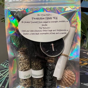 Protection Spell Kit // Manifest Protection Kit // Spell Kit - Etsy