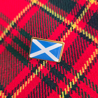 Scottish Thistle Pewter Pin Badge With Gift Pouch - Etsy