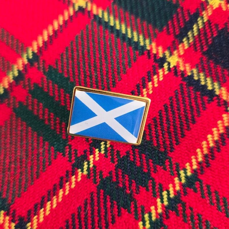 Scotland Flag Pin Badges - Etsy UK