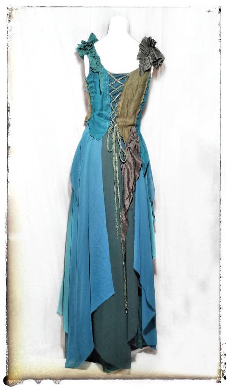 Fairy Wedding Dress Forest Nymph Costume Woodland Wedding Etsy