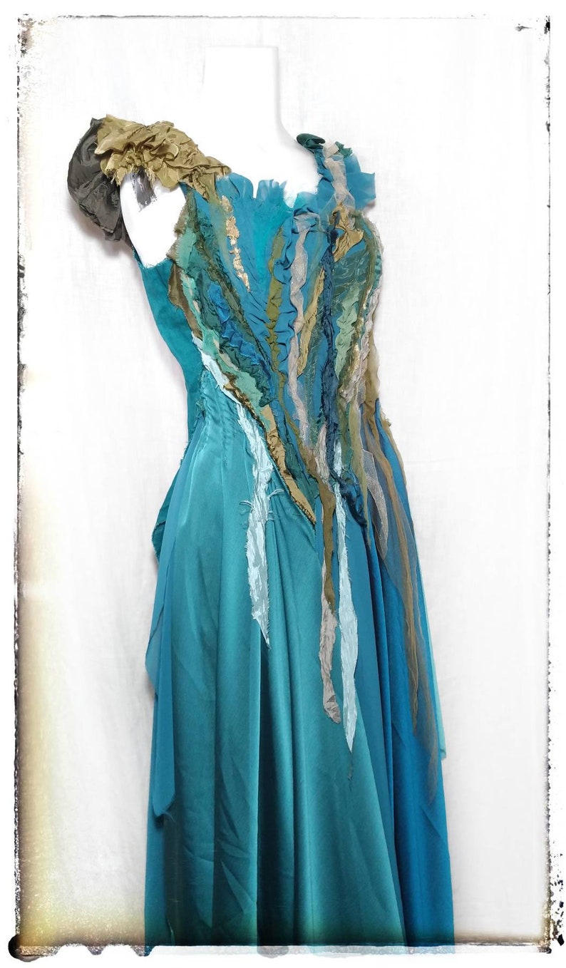 Fairy Wedding Dress Forest Nymph Costume Woodland Wedding Etsy