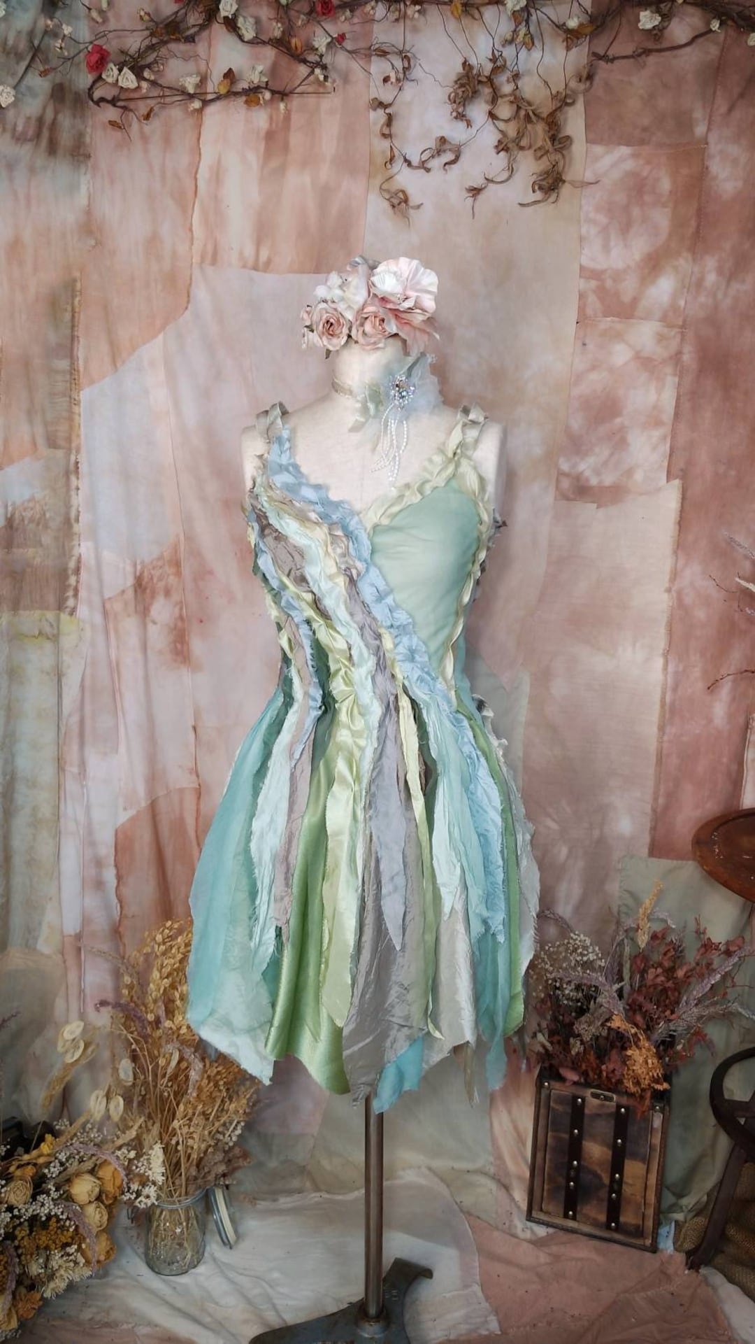 Fairy Wedding Dress, Fairy Costume, Halloween Costume, Fairy Bride ...