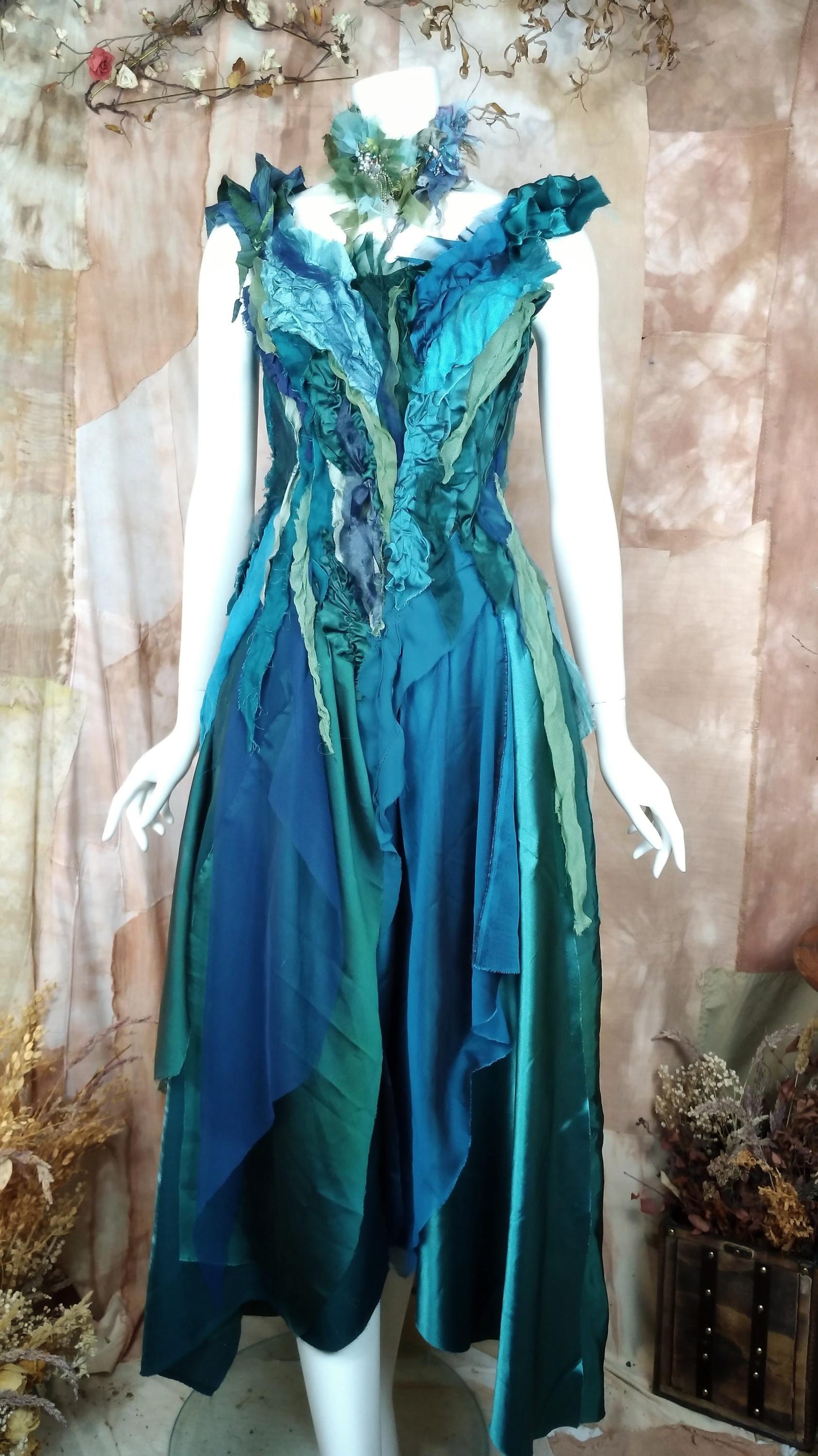 Fairy Wedding Dress: Forest Nymph Costume by Zollection - Etsy