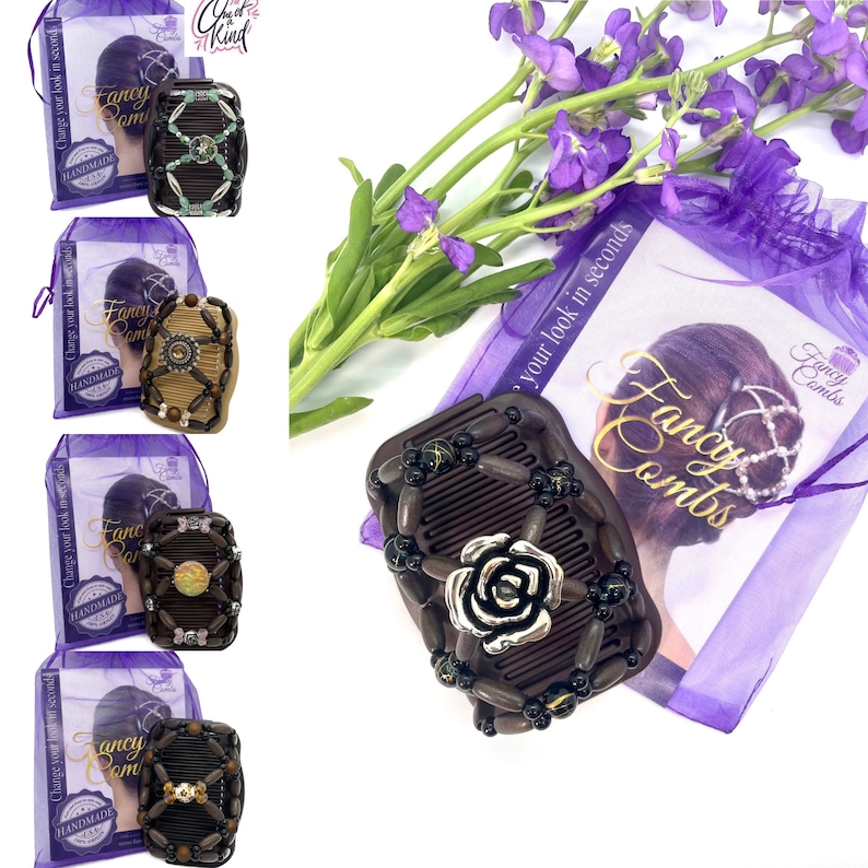 Hair Accessories Hair Clips for Women Double Hair Combs - Etsy