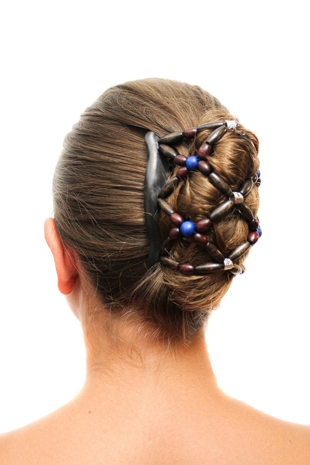 Wooden Hair Comb Clip for Easy Hair Style, Lightweight Accessory for ...