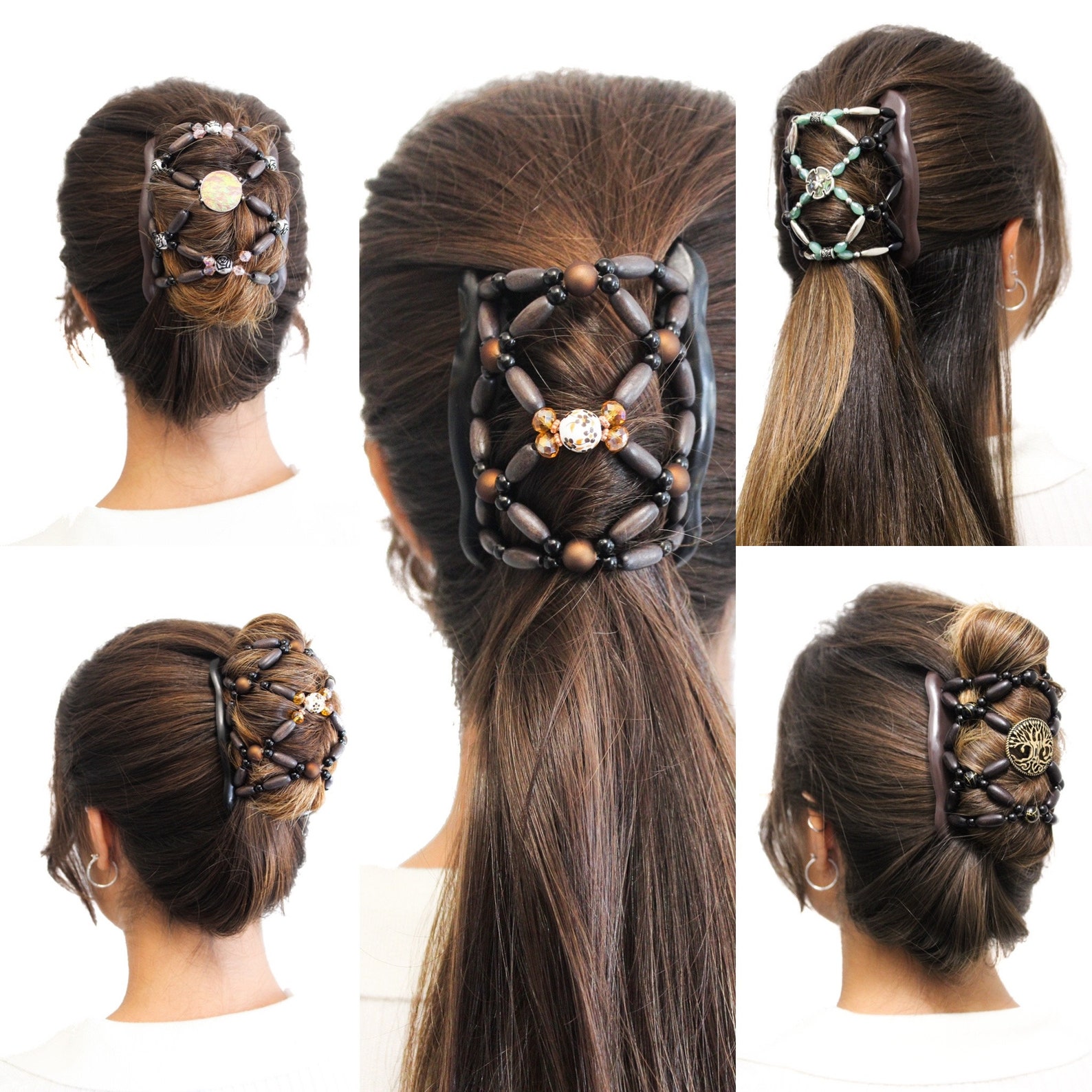 Magic Hair Clip Light Blue Crystal Color Classy Style Hair - Etsy