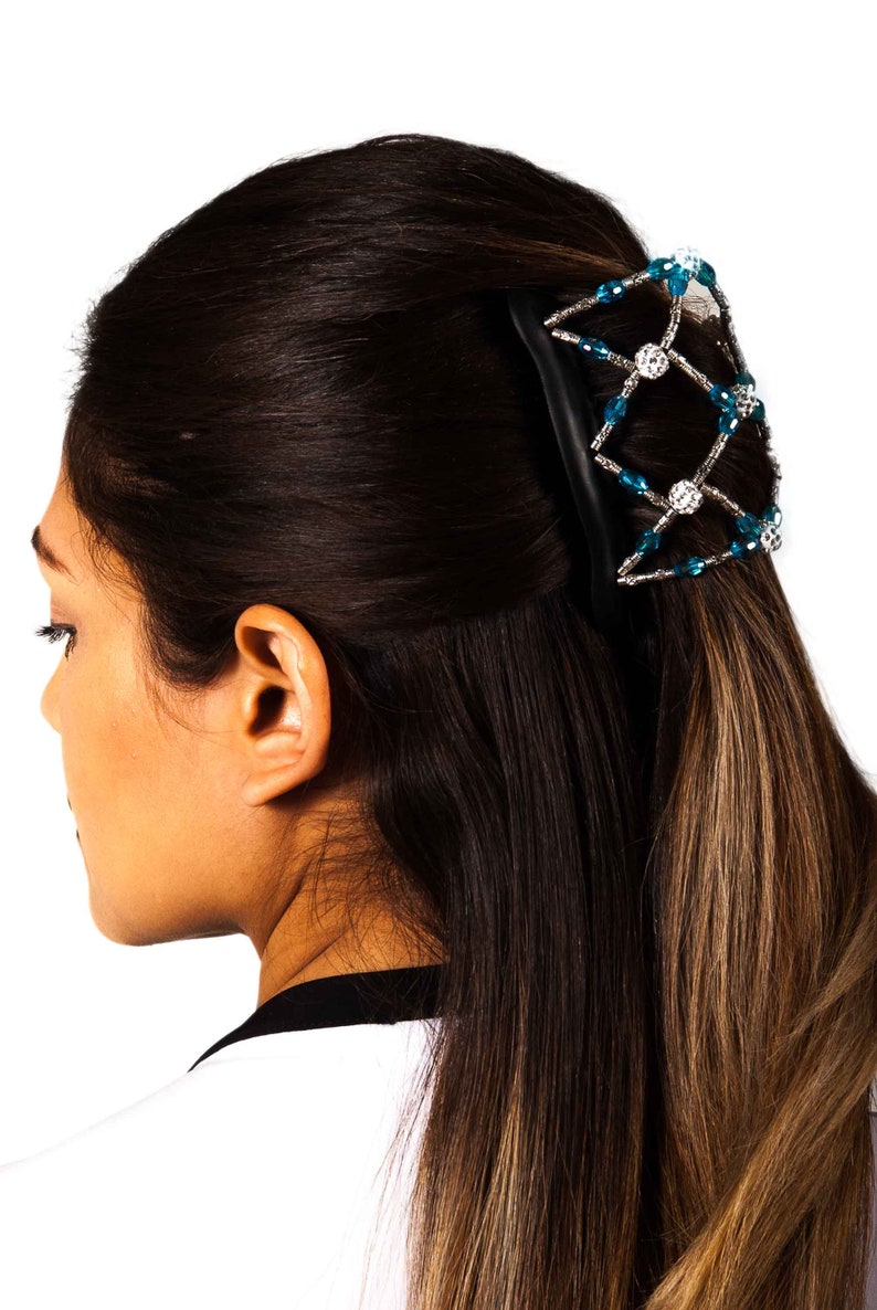 Gift for Her Jeweled Hair Clip Double Hair Combs With - Etsy