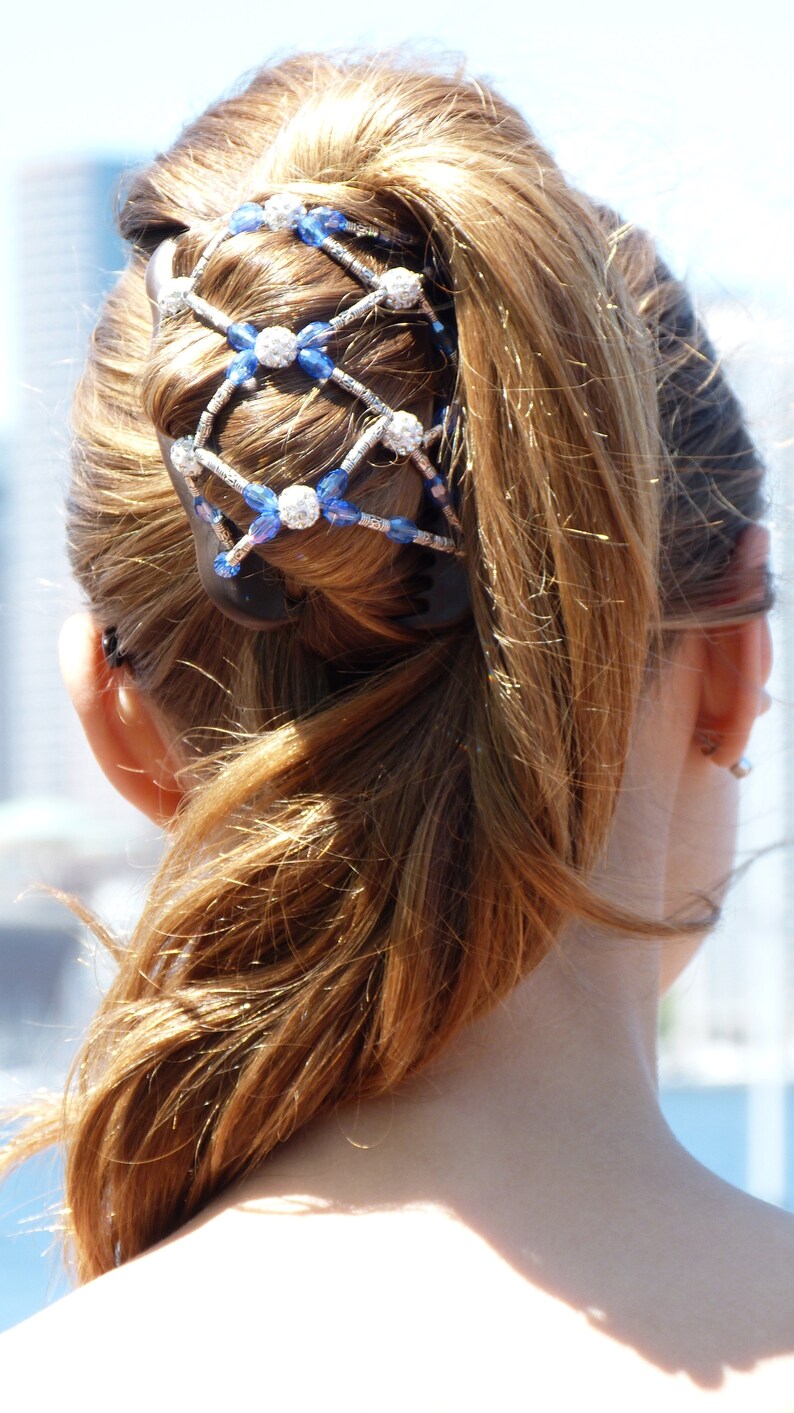 Gift for Her Jeweled Hair Clip Double Hair Combs With - Etsy