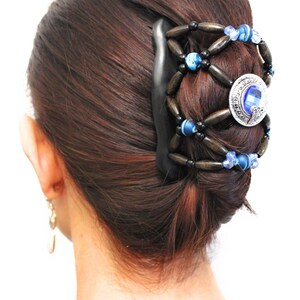 FANCY COMBS Wooden Thick Hair Clips, the Best Hair Accessories for ...