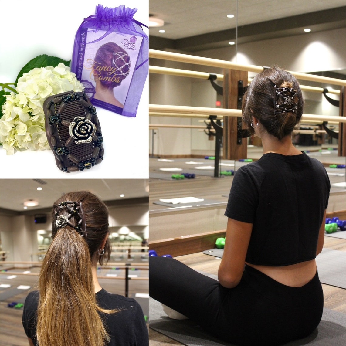 Women Hair Clip for Holding Updo French Twist Bun Holder | Etsy