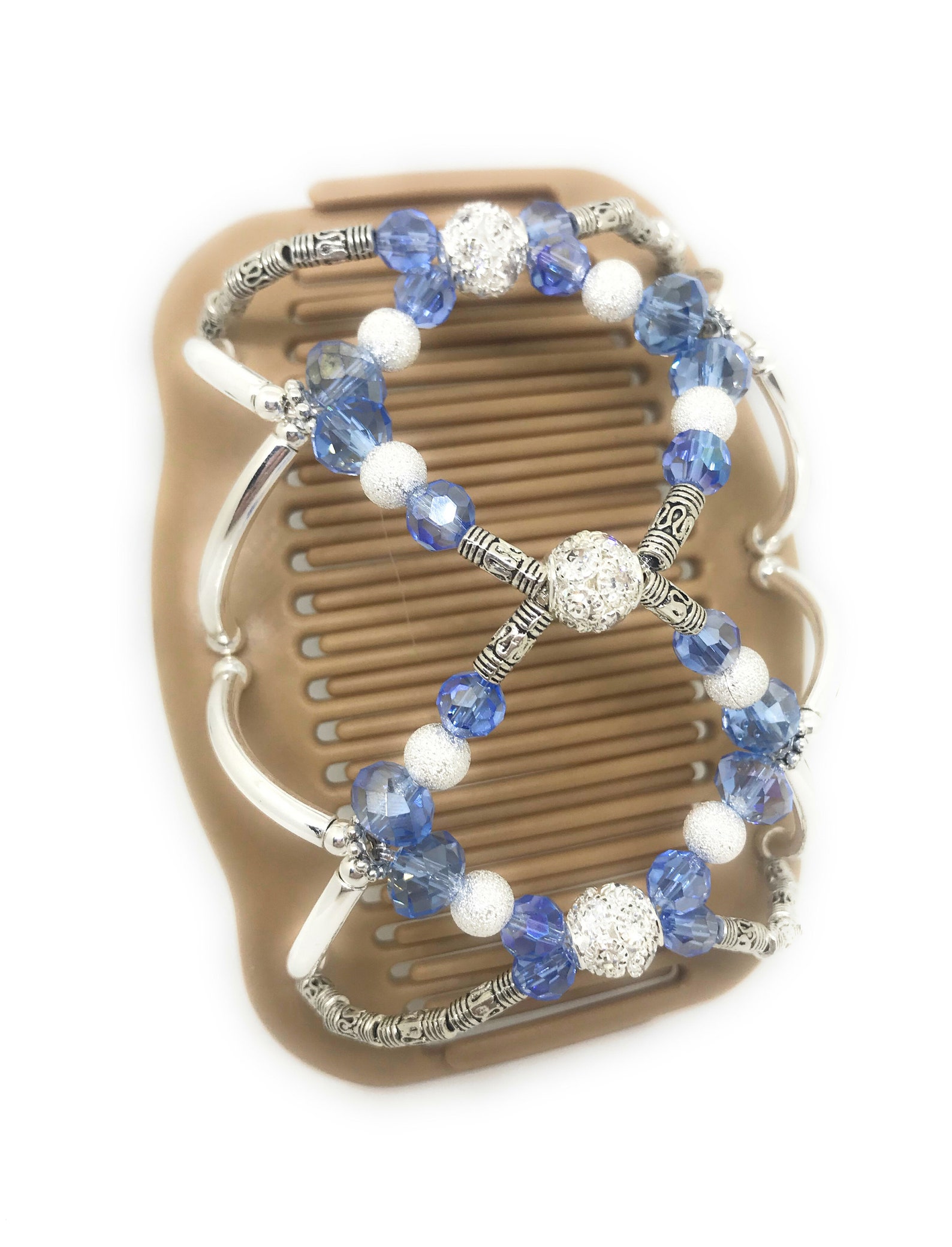 Magic Hair Clip Light Blue Crystal Color Classy Style Hair - Etsy