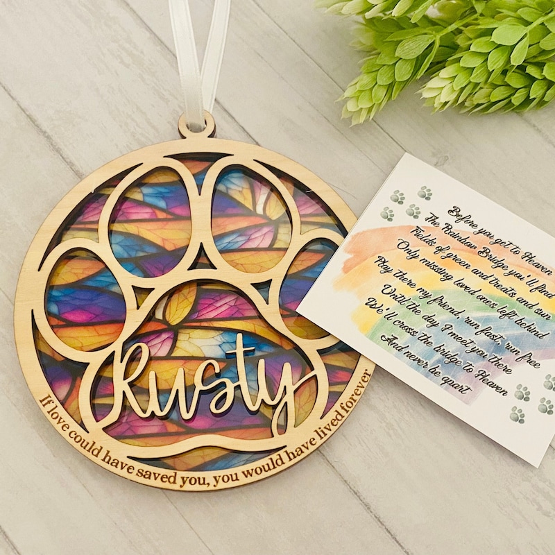 Glass Rainbow for Dog - Etsy