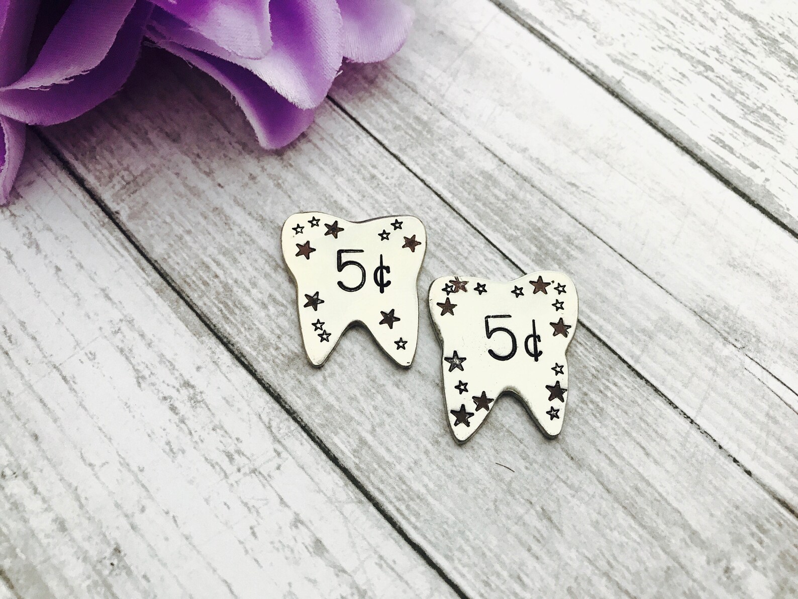 Tooth Fairy Coins - (one) - Surprise a Child With These Hand Stamped ...