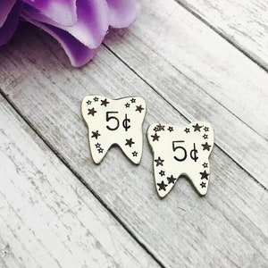 Tooth Fairy Coins - (one) - Surprise a Child With These Hand Stamped ...