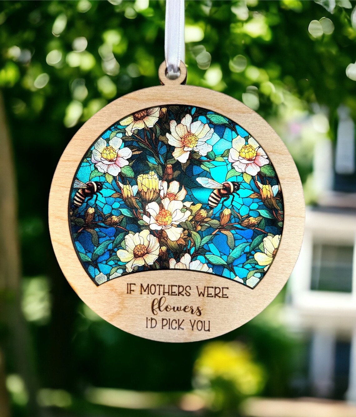 Mother’s Day Suncatcher, Mother Gift, Mom Flowers, Suncatcher, Mother ...