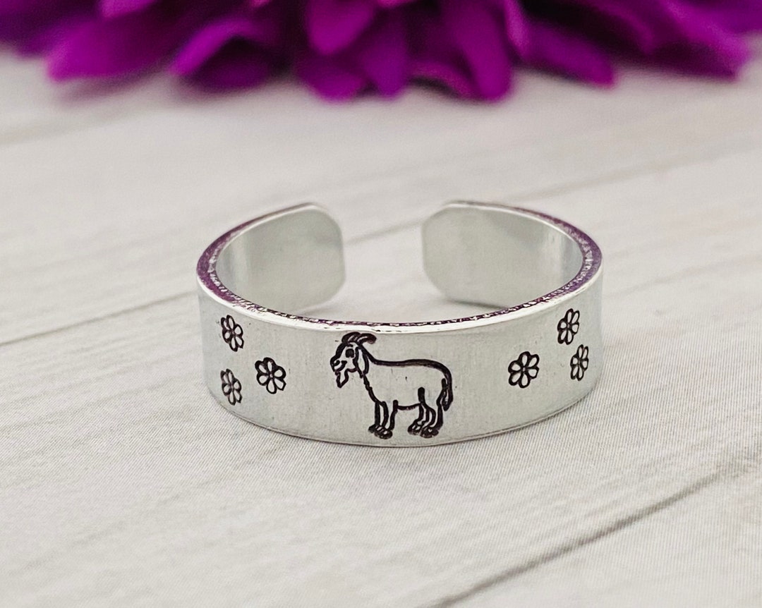 Goat Ring, Inspirational , Keep Going , You Got This, Daily Reminder ...