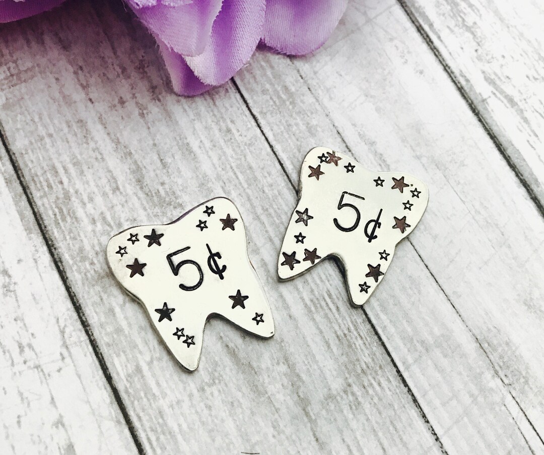 Tooth Fairy Coins - (one) - Surprise a Child With These Hand Stamped ...
