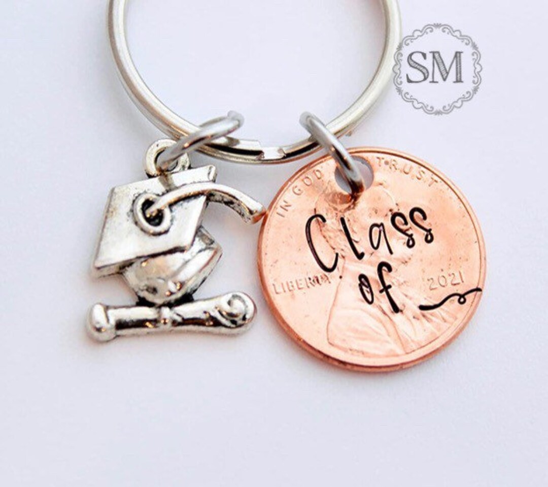 Class of 2023 Graduation Gift Penny , Graduation Keychain, Class of ...