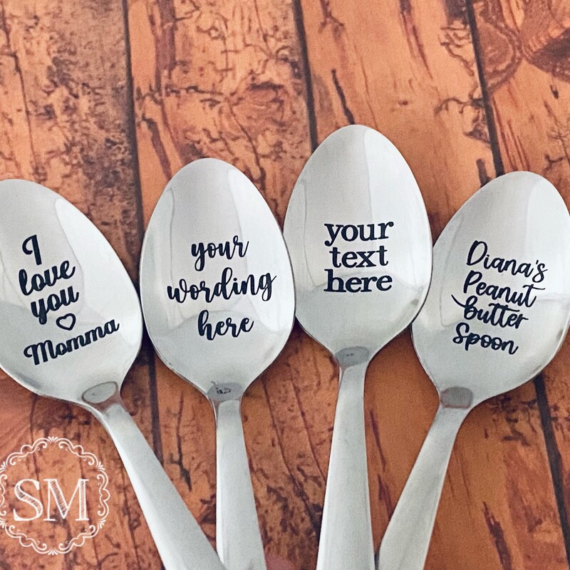 Custom Spoon - Etsy